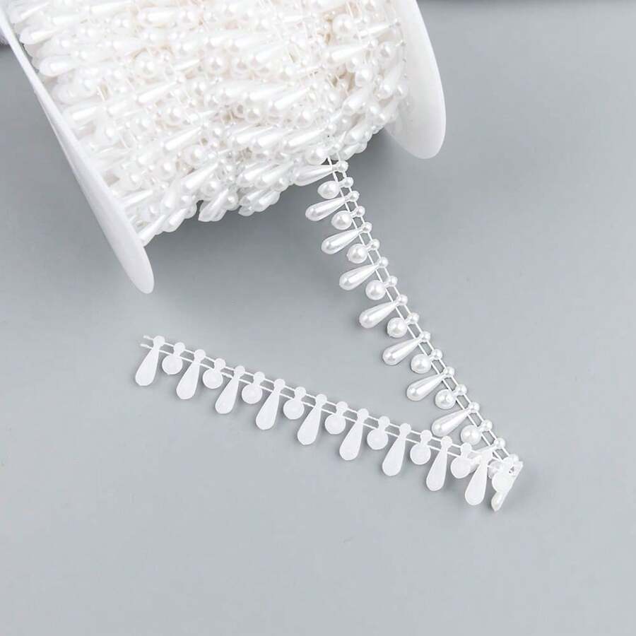 1 ชิ้น 180 เซนติเมตร/70.9in ความยาว ABS F Aux ลูกปัดมุกโซ่ตัดสำหรับงาน ...