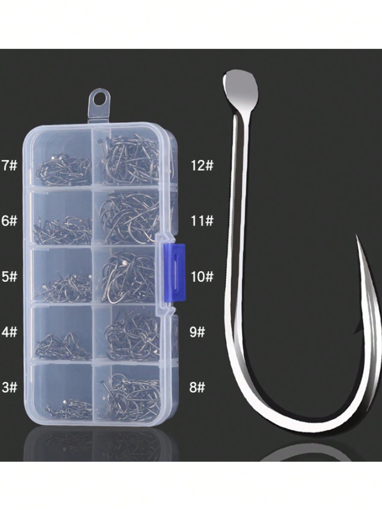 500pcs/set Barbed Fishing Hook Set | SHEIN UK