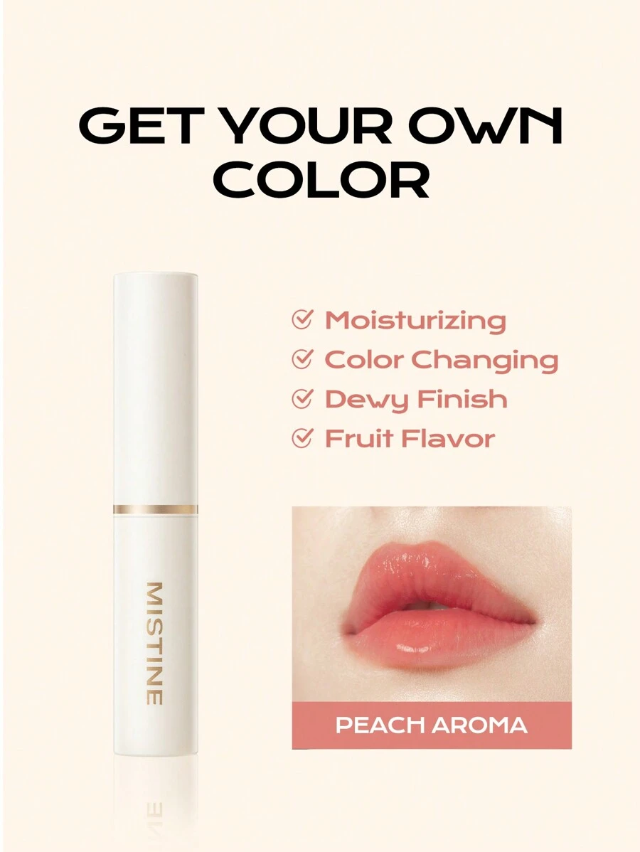 MISTINE Clean Fresh Tinted Lip Balm, Moisturizing Lip Care, for All Day ...