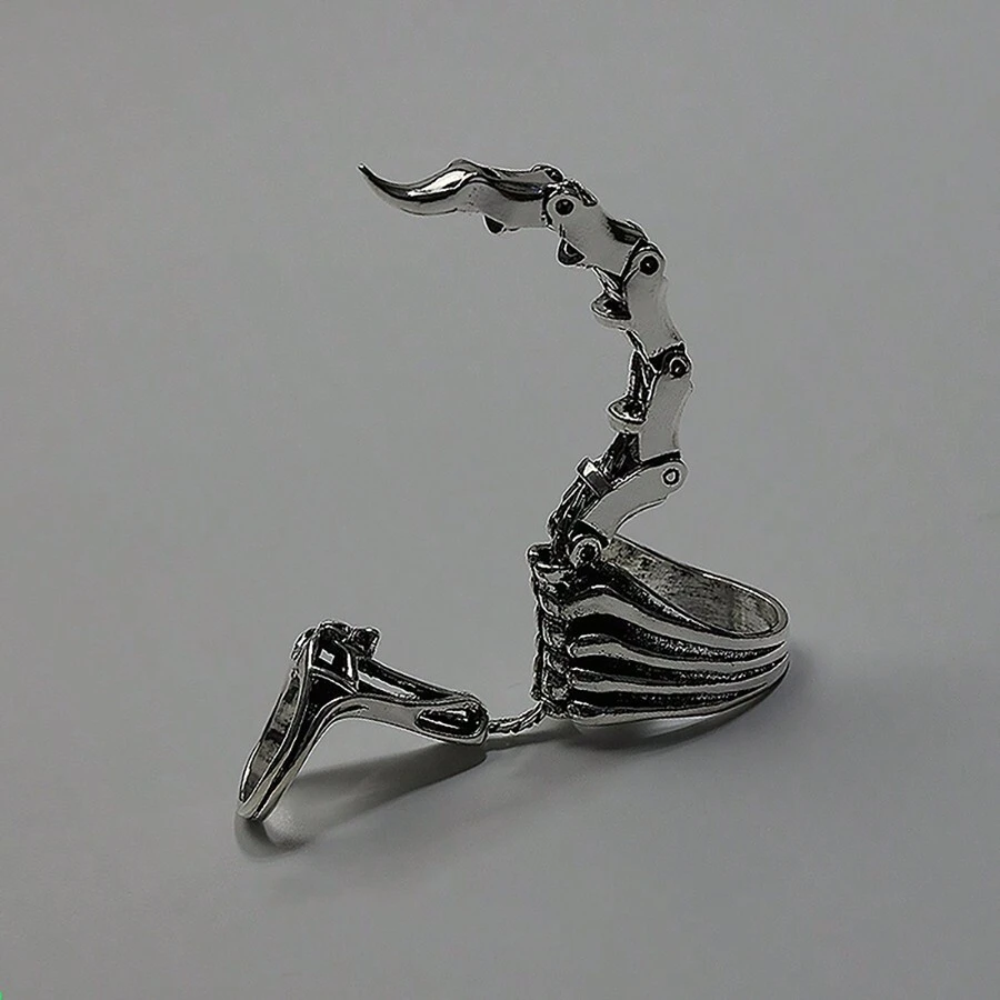 Scorpion Shaped Openable Punk Style Ring | SHEIN USA