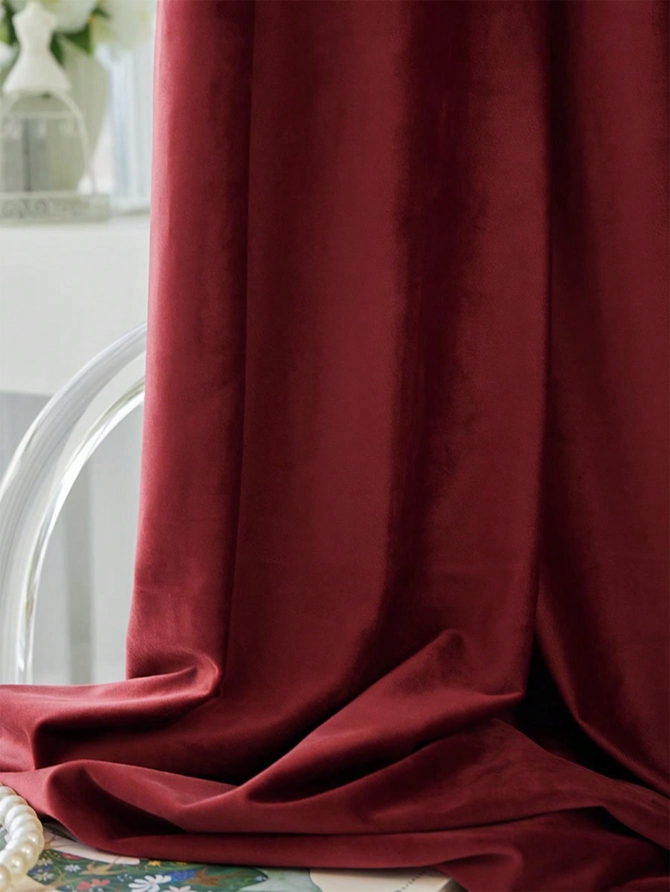 Luxury French Style Velvet Room Divider Curtains, Living Room, Balcony ...