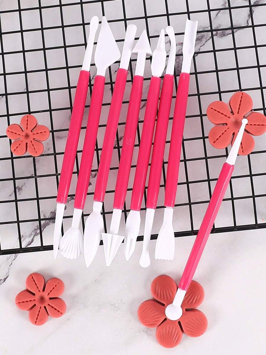 8 Pcs/set Cake Decorating Tool, Biscuit model set, marshmallow carving ...