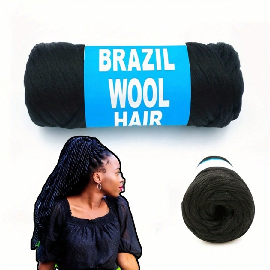 1pc Brazil Wool Synthetic Hair for Hair Braiding and Dreadlocks Making ...