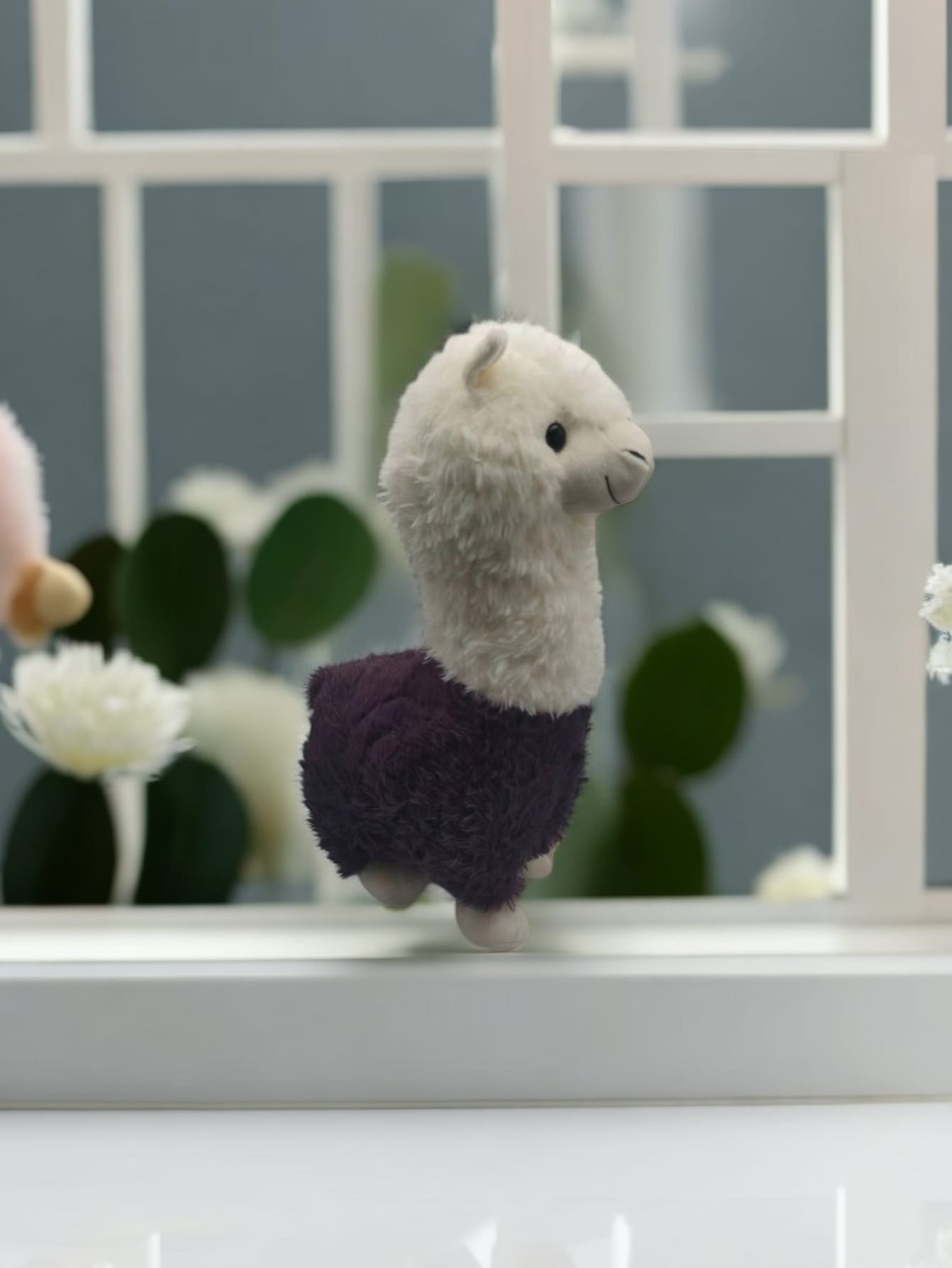 18" Alpaca Plush Toy, Large Doll Plushie Hug Pillow Soft Fluffy Cushion ...