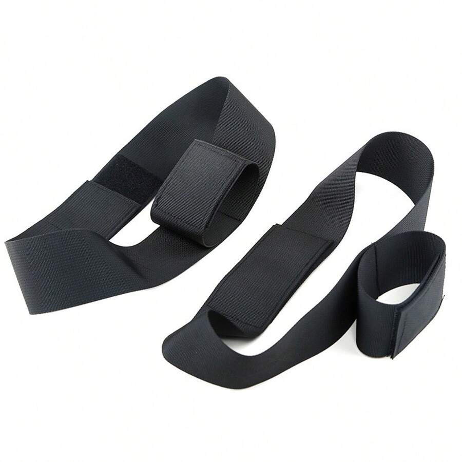 1 Piece Of Sex Toy Black Webbing Hand And Leg Straps Couples Sexual Intercourse Flirting