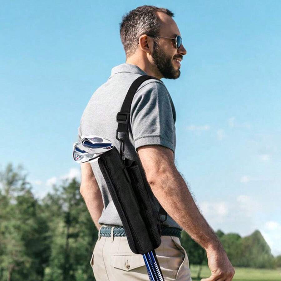 Mini Golf Club Carry Bag for Men Women and Kids with Detachable Golf ...
