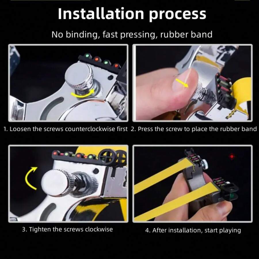 Slingshot Decompression Artifact Novelty Toy for Outdoor Shooting Fun ...