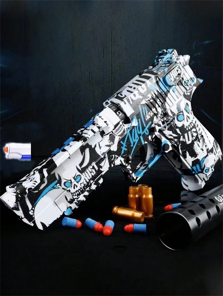New Set Ejected Shell Soft Bullet Toy Gun / Realistic Toy Gun for Sale ...