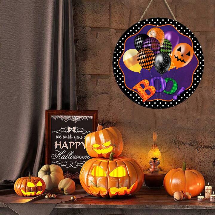 Halloween Plaque And Signs