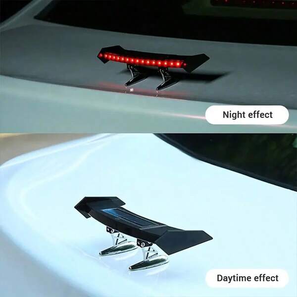 Solar Powered Car Rear Wing Spoiler Light | SHEIN USA