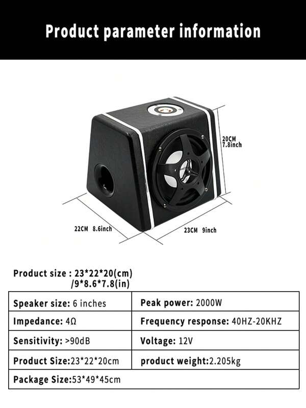 1pc Bemines T6-50 Black Stereo Heat Dissipation Design Full Aluminum ...