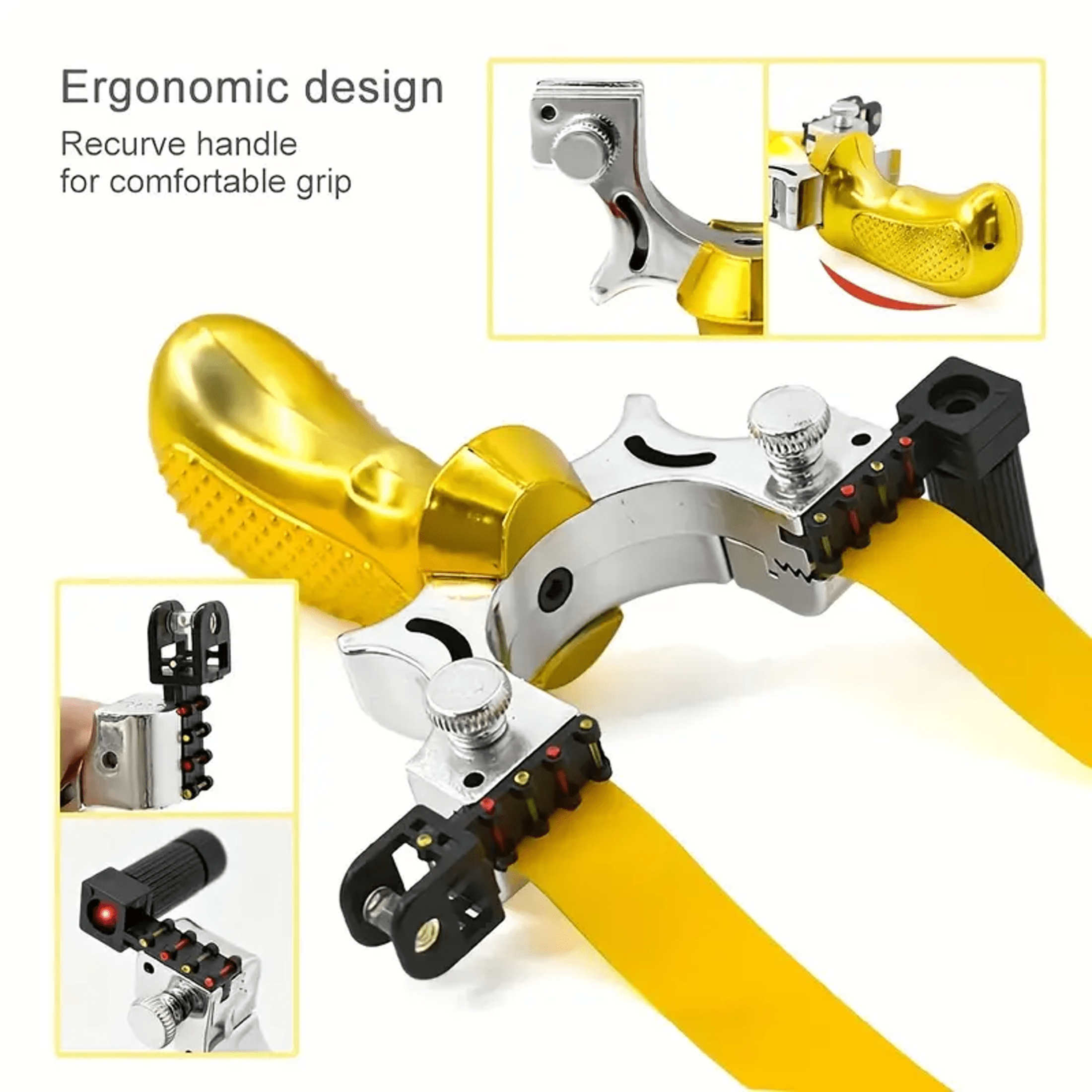 1pc Horizontal Laser Targeting Slingshot Decompression Artifact Novelty ...