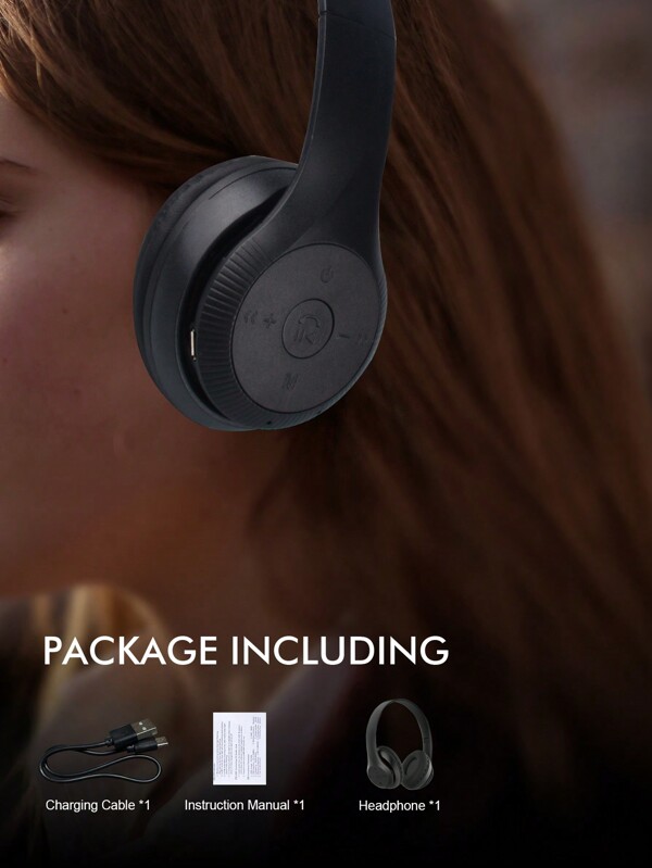 Affordable Gradient Color Fashionable Wireless Headset, Headband Type ...