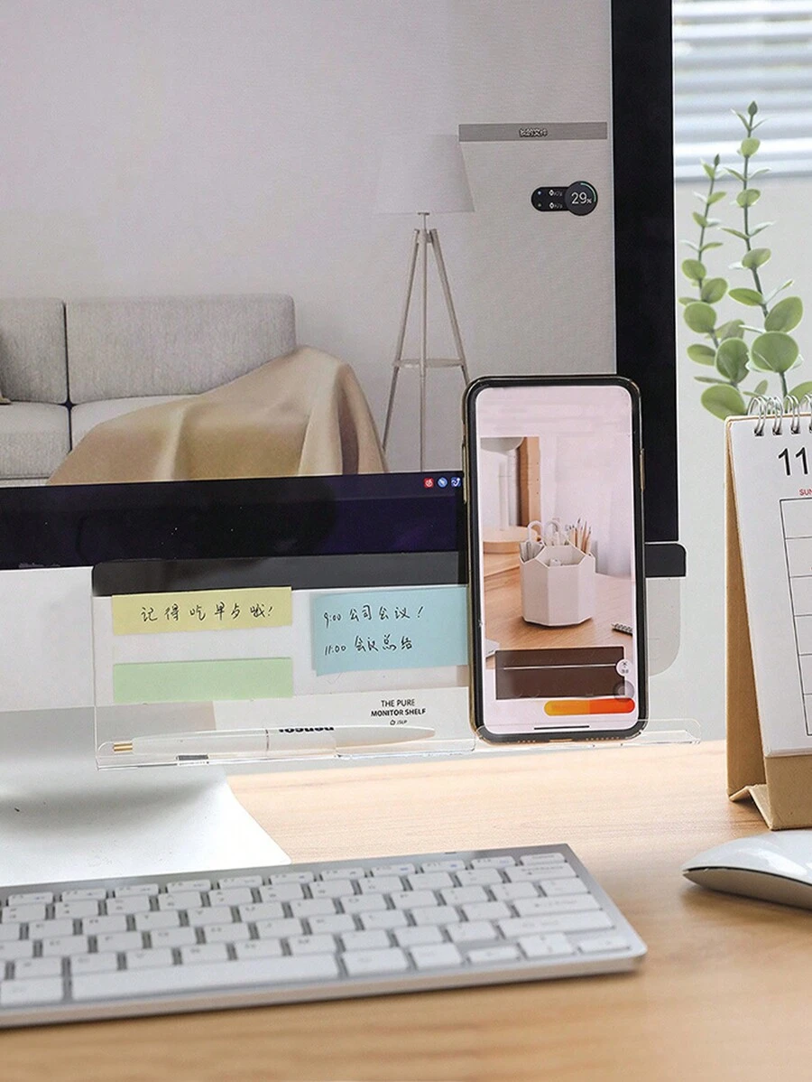 1pc Simple Message Board For Phone Charging And Note Taking, With ...