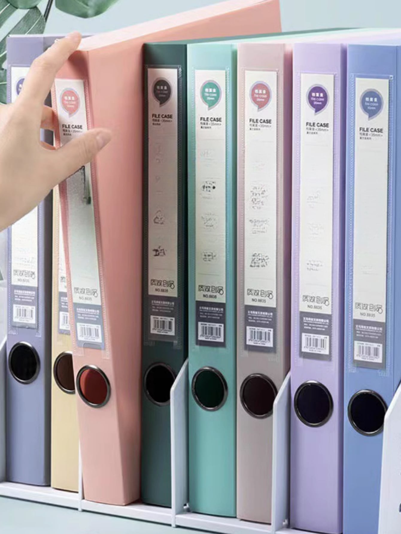 Document Box/storage Box/file Folder Box/a4 Clipboard Box/accounting ...