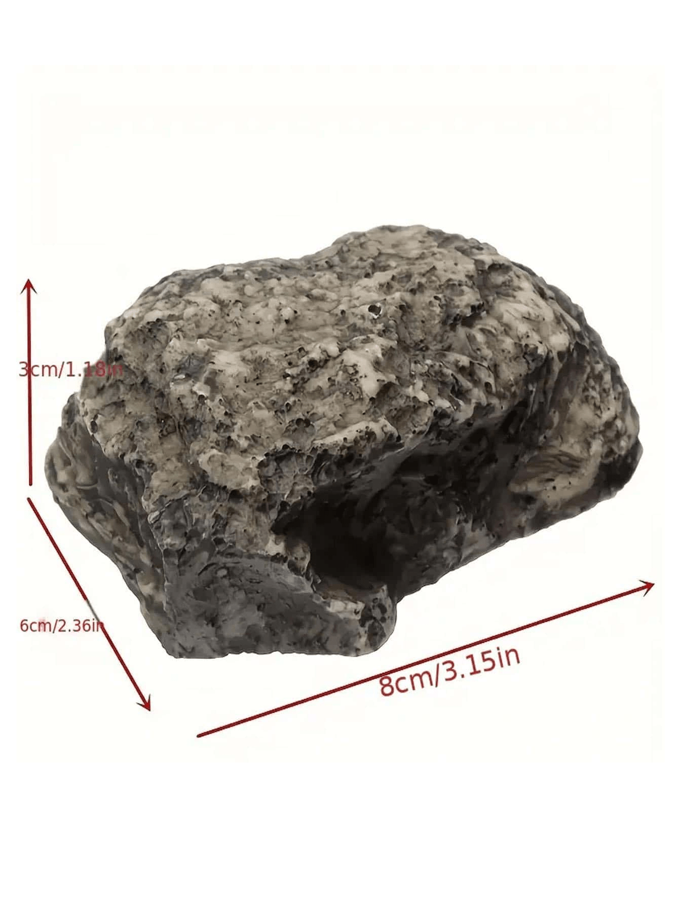 1pc Outdoor Spare Garden Key Box Rock Hidden Hide In Stone Security ...