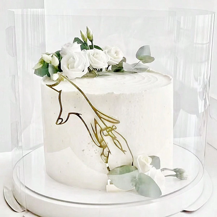 1pc Valentine's Day Acrylic Cake Topper With Proposal & Wedding ...