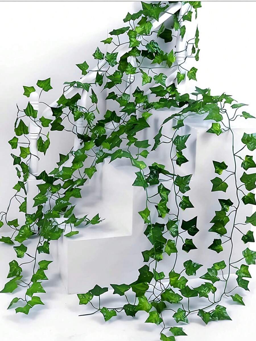 12Pack 84.7 Inch Artificial Vines For Bedroom Fake Ivy Vines For Room ...
