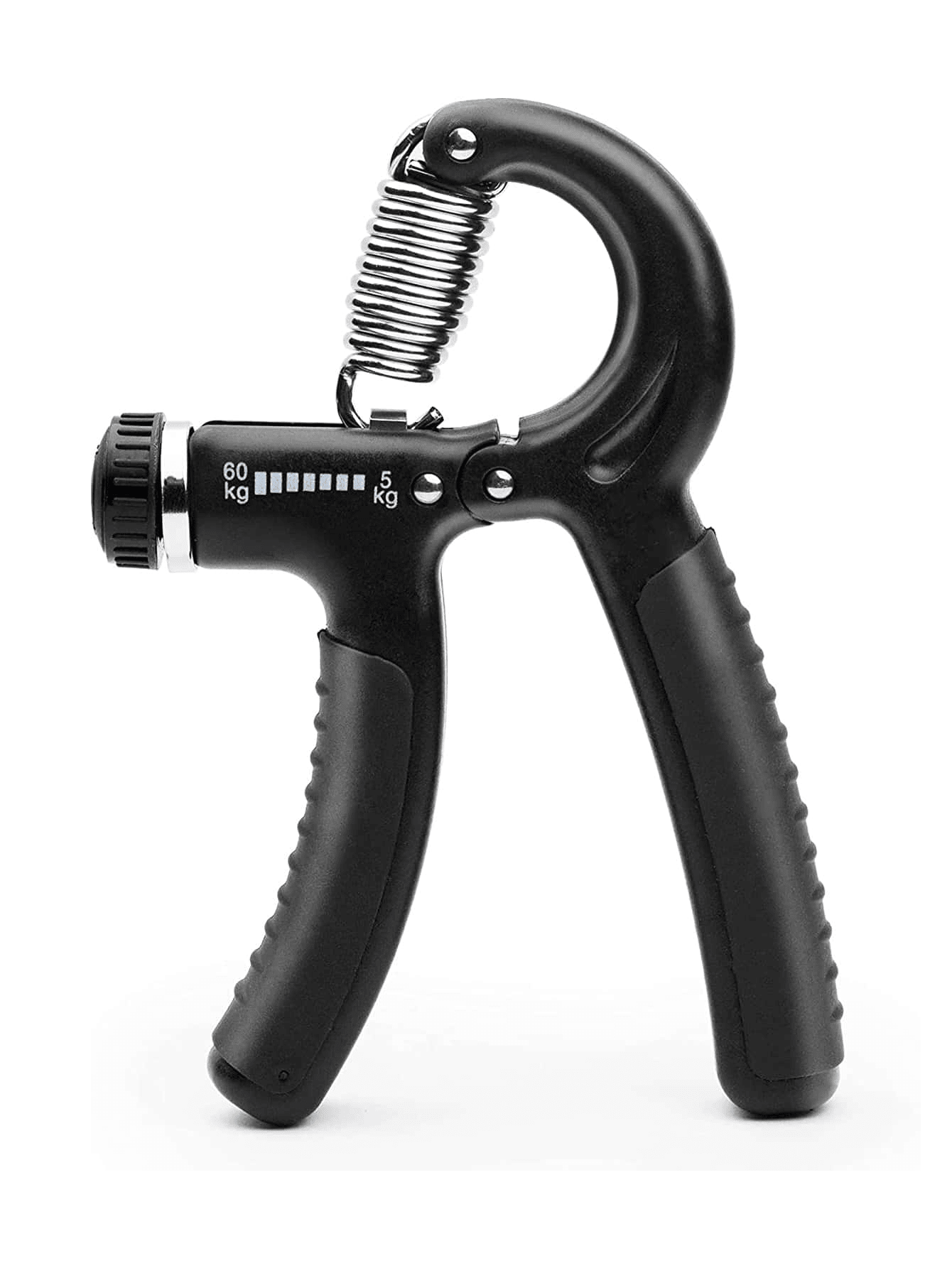1pc 5-60kg Hand Grip Strengthener - Adjustable Gripper With Stainless ...