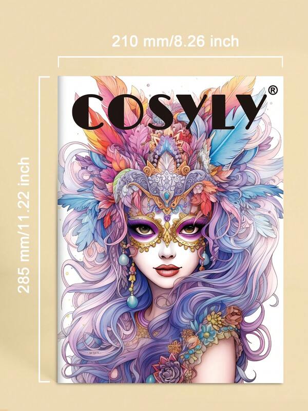 30 Pages Figure Themed Coloring Book | SHEIN USA