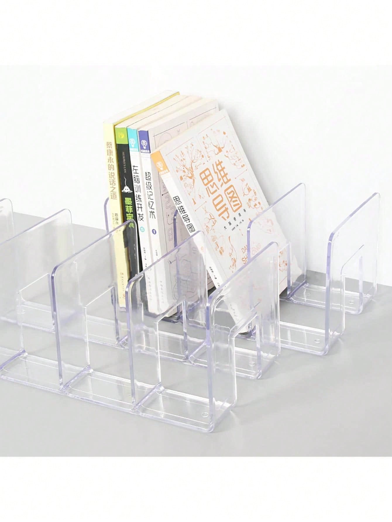 Book Stand Reading Rack Book Clip Desktop Bookshelf Fixed Book Storage ...