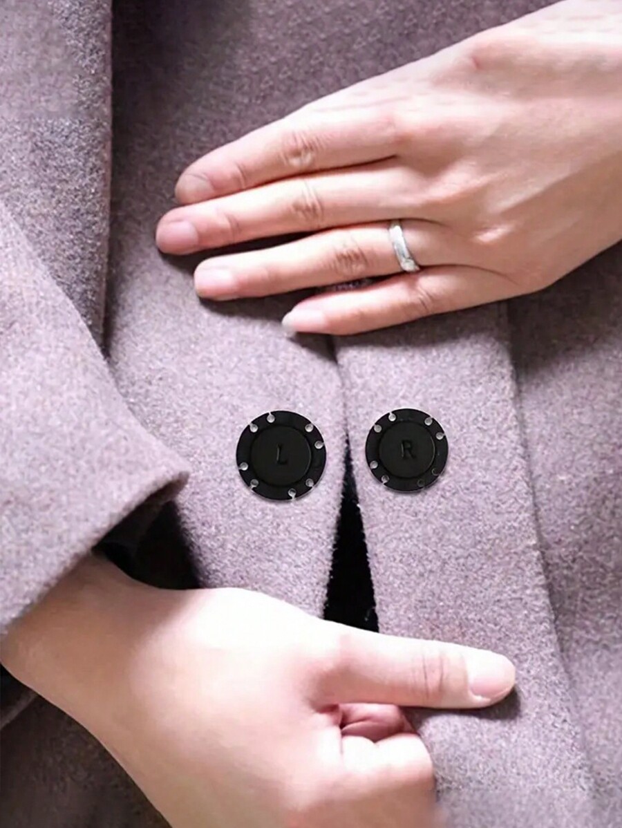 4pcs/set Magnetic Button, Concealed Snap Fastener, Button Clamp, Sewing ...