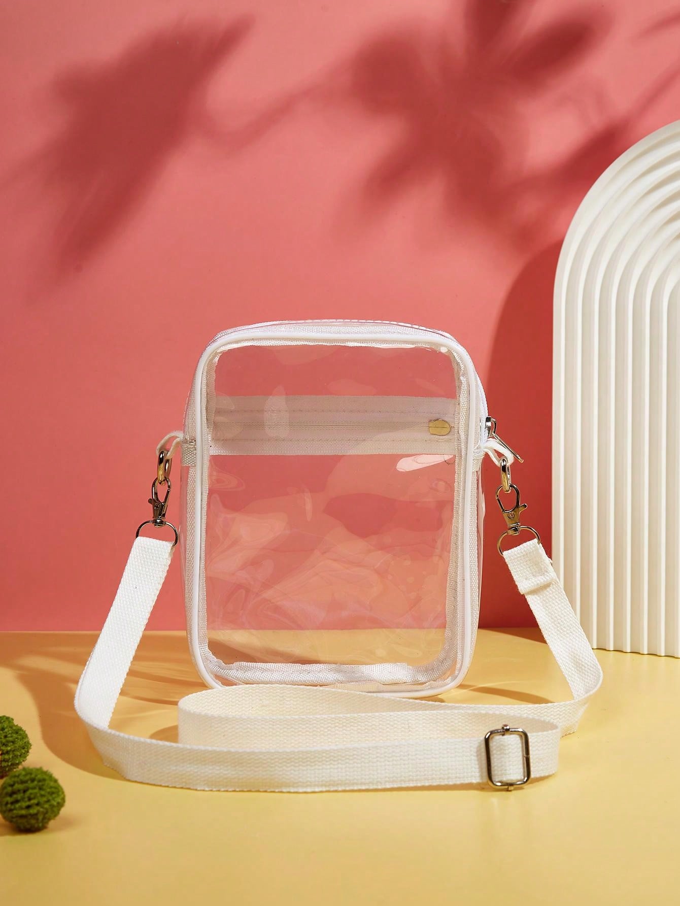 Mini Minimalist Transparent Square Bag, Stadium Approved 12 X 12 X 6 ...