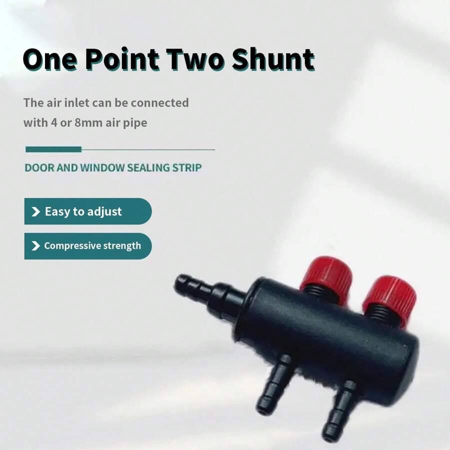 1pc Plastic Fish Tank Air Pump Accessory Air Flow Divider - Aquarium ...