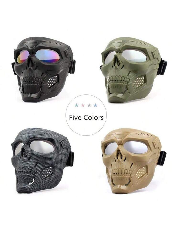 Motorcycle Plastic Skull Mask