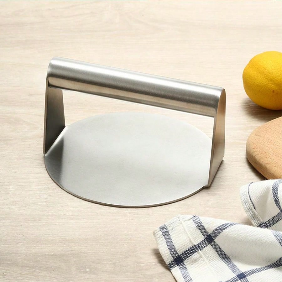 Stainless Steel Round Burger Press Maker, Hamburger Patty Maker, Meat ...