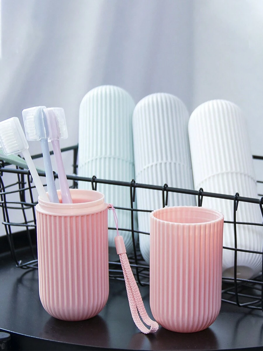 Toothbrush Cup Toothbrush Organizer Travel Toothbrush Cup Holder Set ...