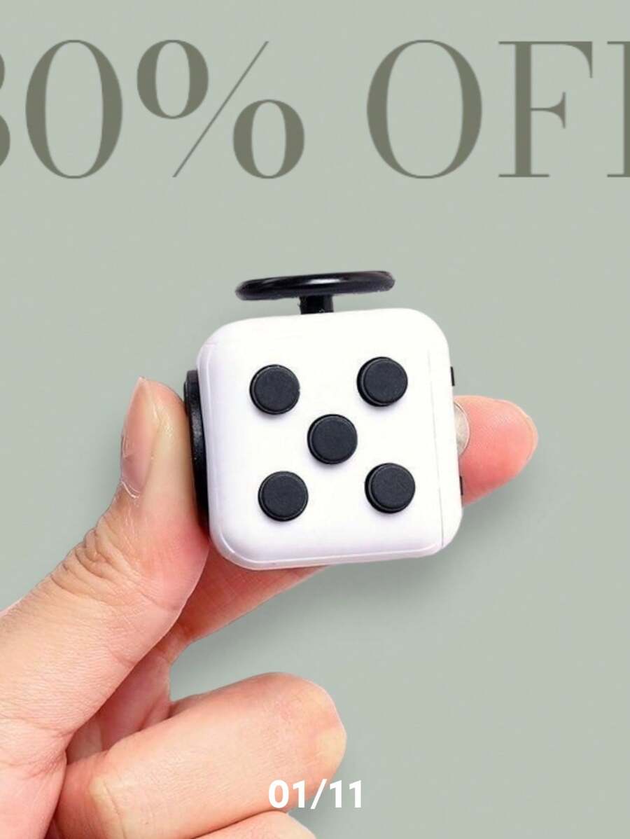 3D Inquietação Cubo 325- Dado Mágico Infinito Pop-it Dedo de apertar ...