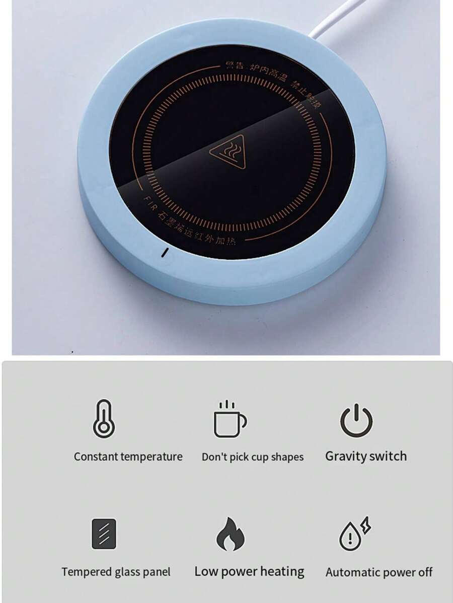 55 Degree Planet Insulated Coaster, Warm Coaster, Temperature ...