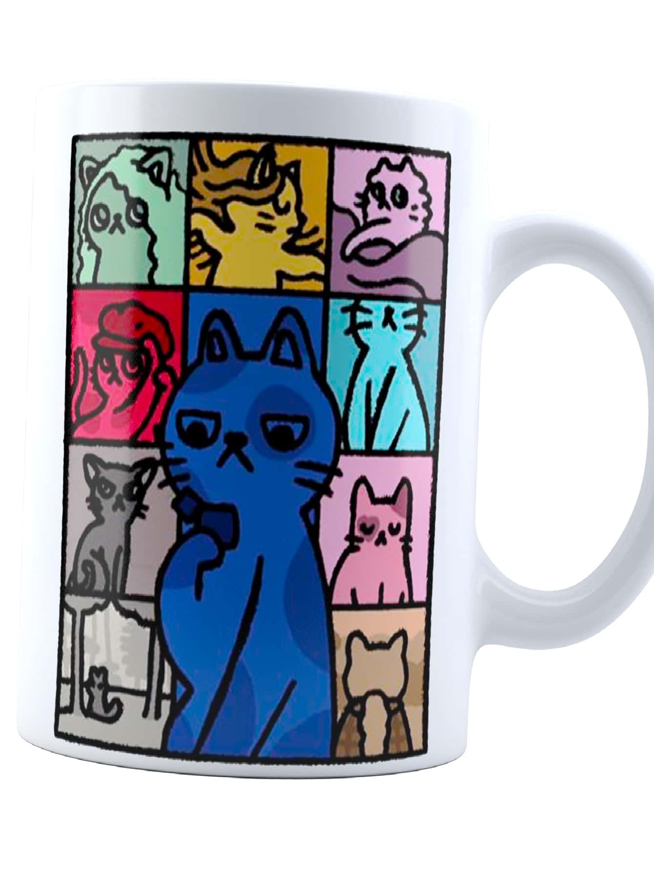 Taza Swift's The Eras Tour Cat Karma Is A Cat Midnights | Frase Meme ...