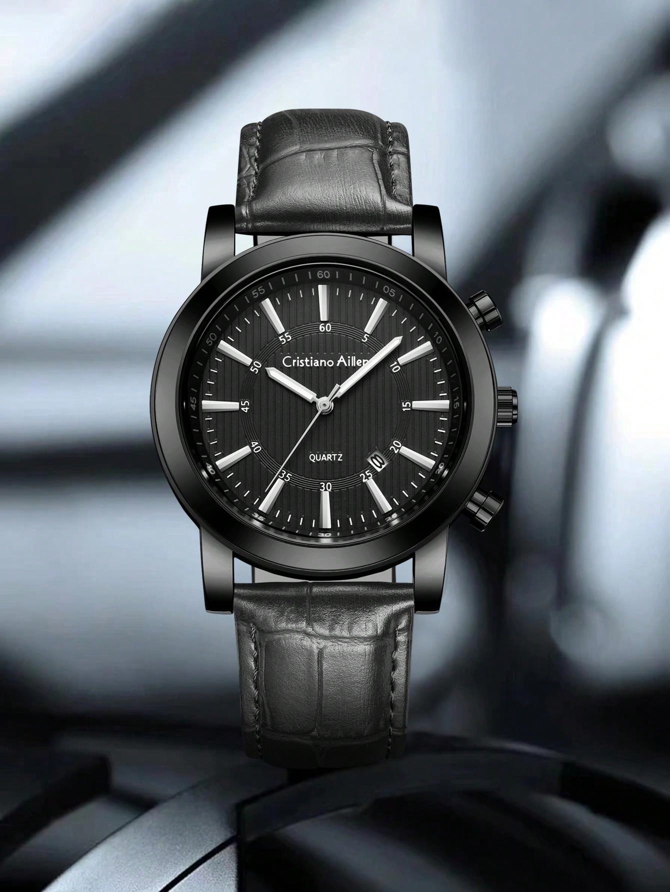 Band Length Adjustable Stainless Steel Square Watch For Young Men ...