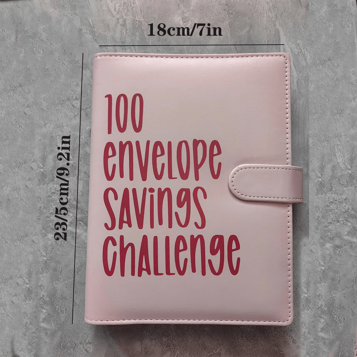 1 Peça Rosa 100 Envelopes Dinheiro Livro Com Envelopes , 52 Dinheiro ...