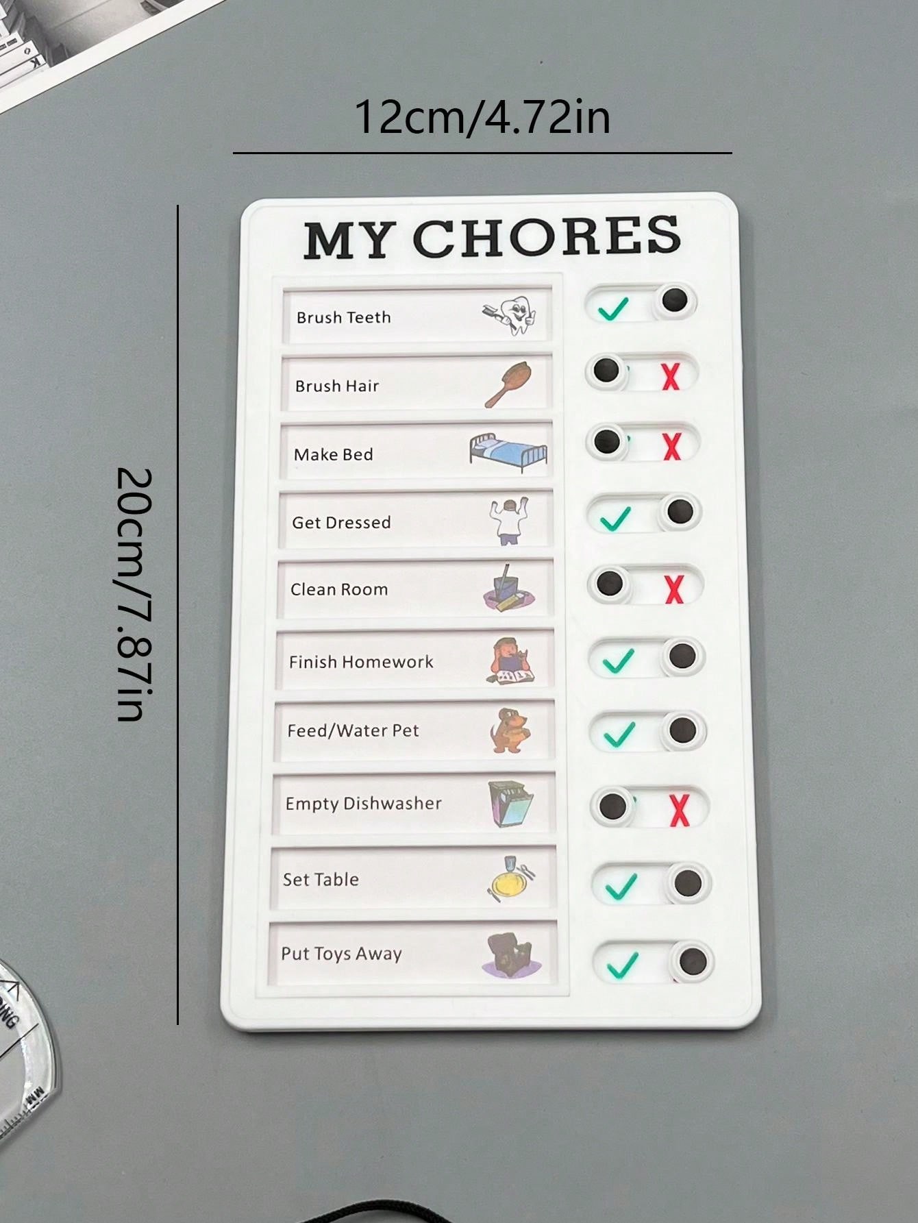 1pc Planner Board Daily Household Chores Checklist Self-discipline ...