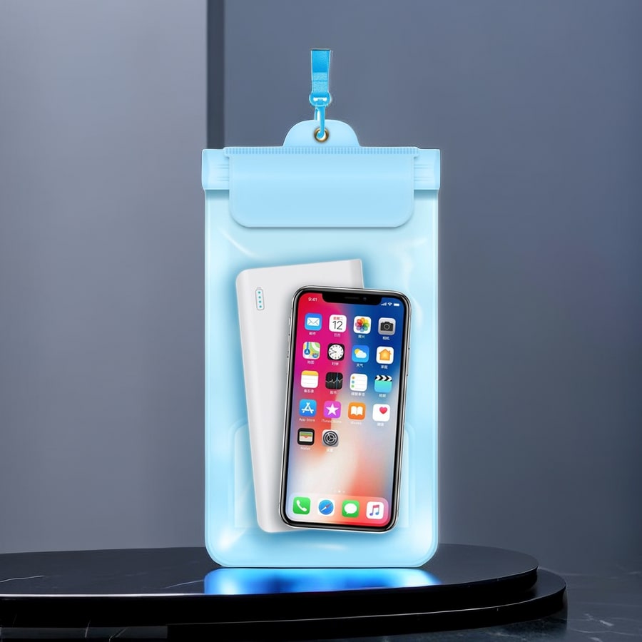 1pc Waterproof mobile phone cover outdoor transparent swimming ...