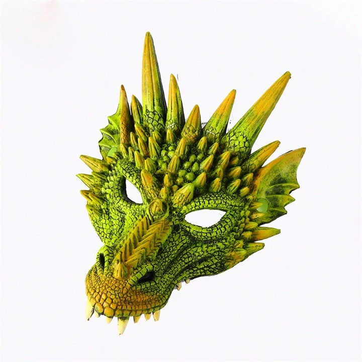 Green Dragon Mask