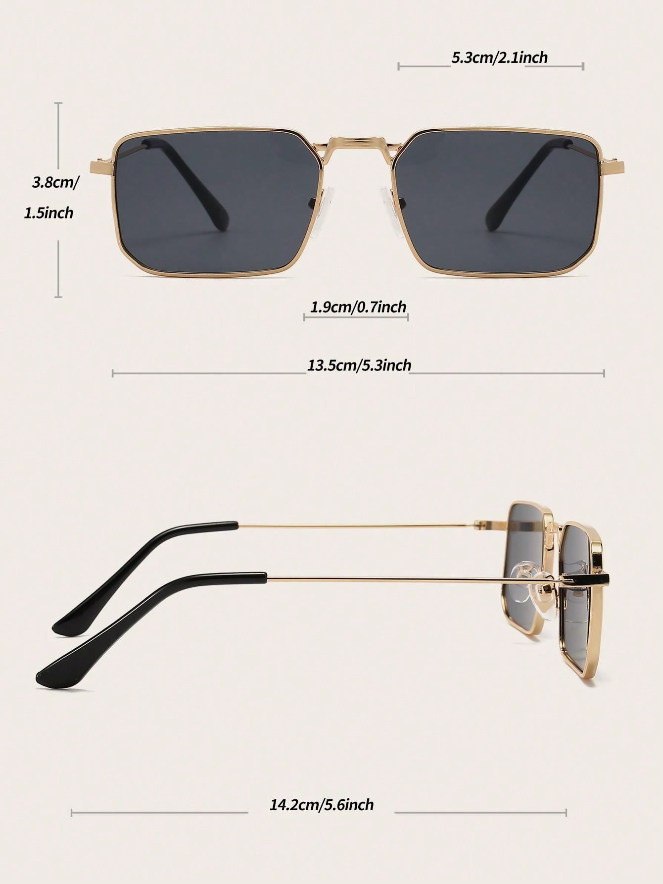 Men Square Frame Sunglasses | SHEIN UK