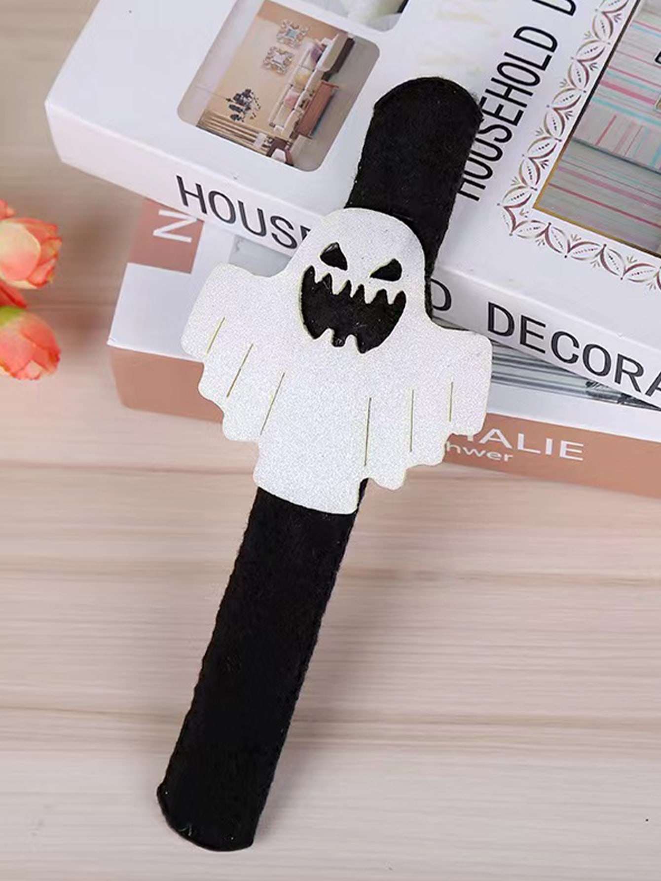 White Ghost Style Halloween Slap Bracelet | SHEIN USA