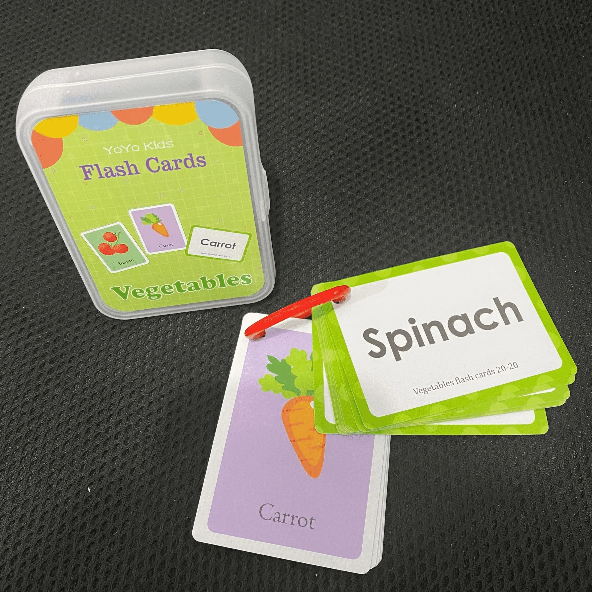 30pcs/box Food Themed English Vocabulary Flashcards, Preschool ...