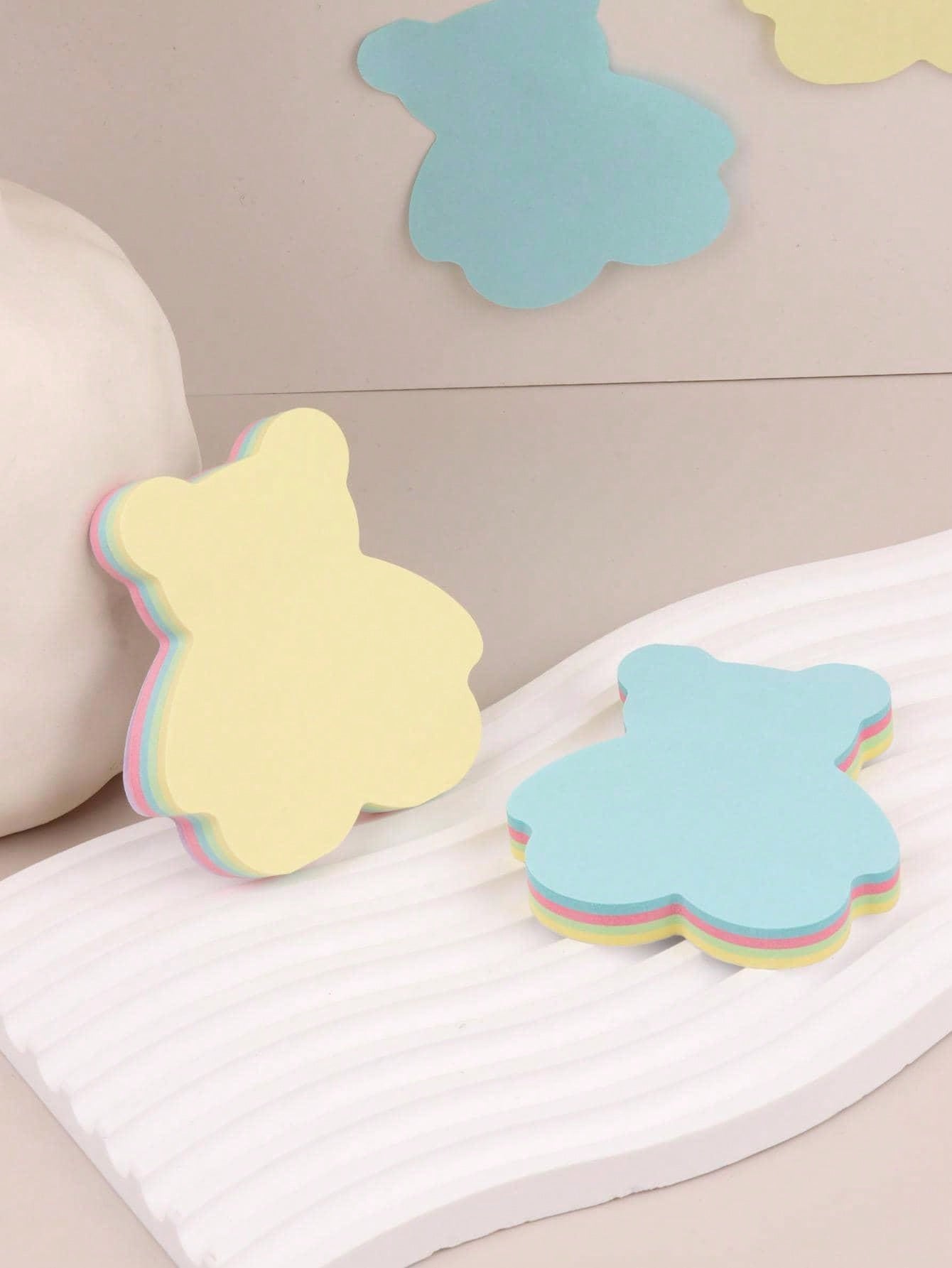 1pc Bear Shaped Sticky Note, Creative Multi-purpose Easy To Post ...