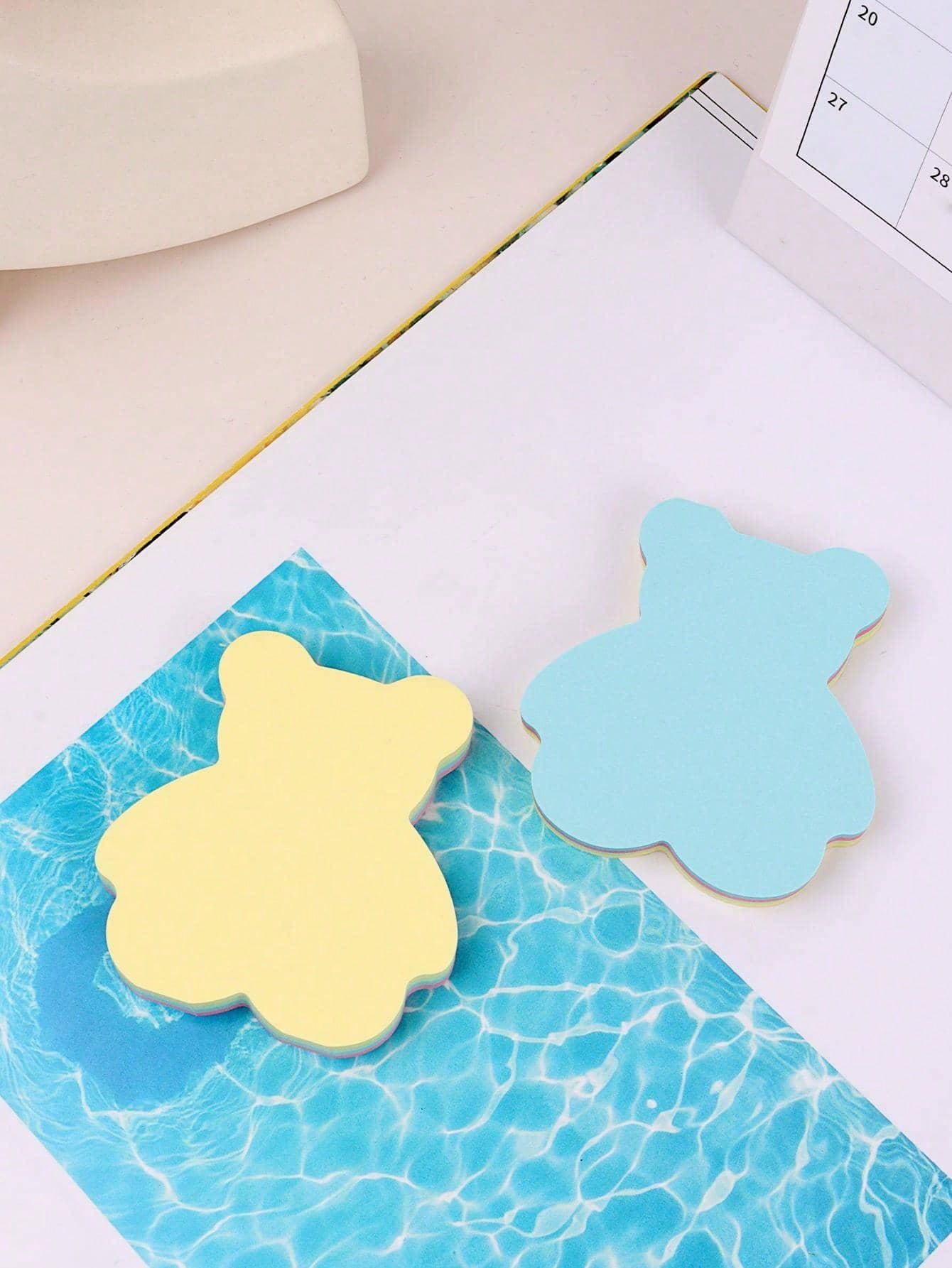 1pc Bear Shaped Sticky Note, Creative Multi-purpose Easy To Post ...