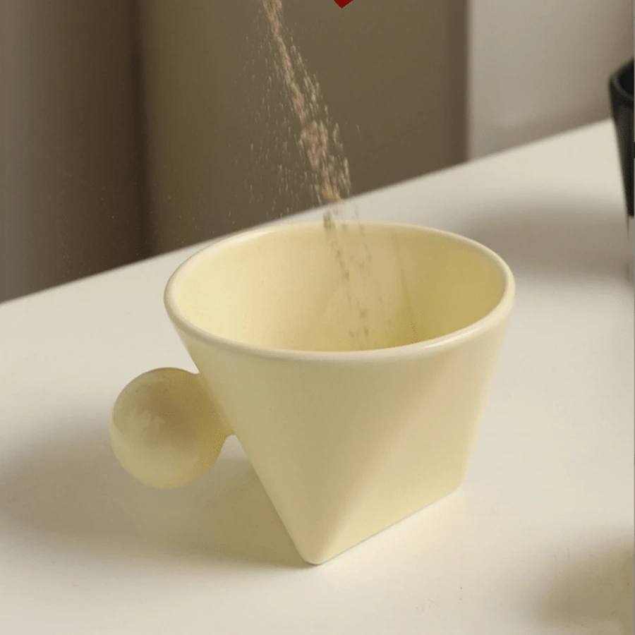 Creative And Minimalist Cup With Handle | SHEIN USA
