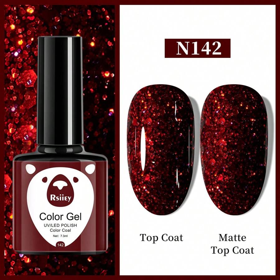 XEIJAYI 1Pc Gel Nail Polish, Popular Series Nail Gel 141 Colors Vibrant ...