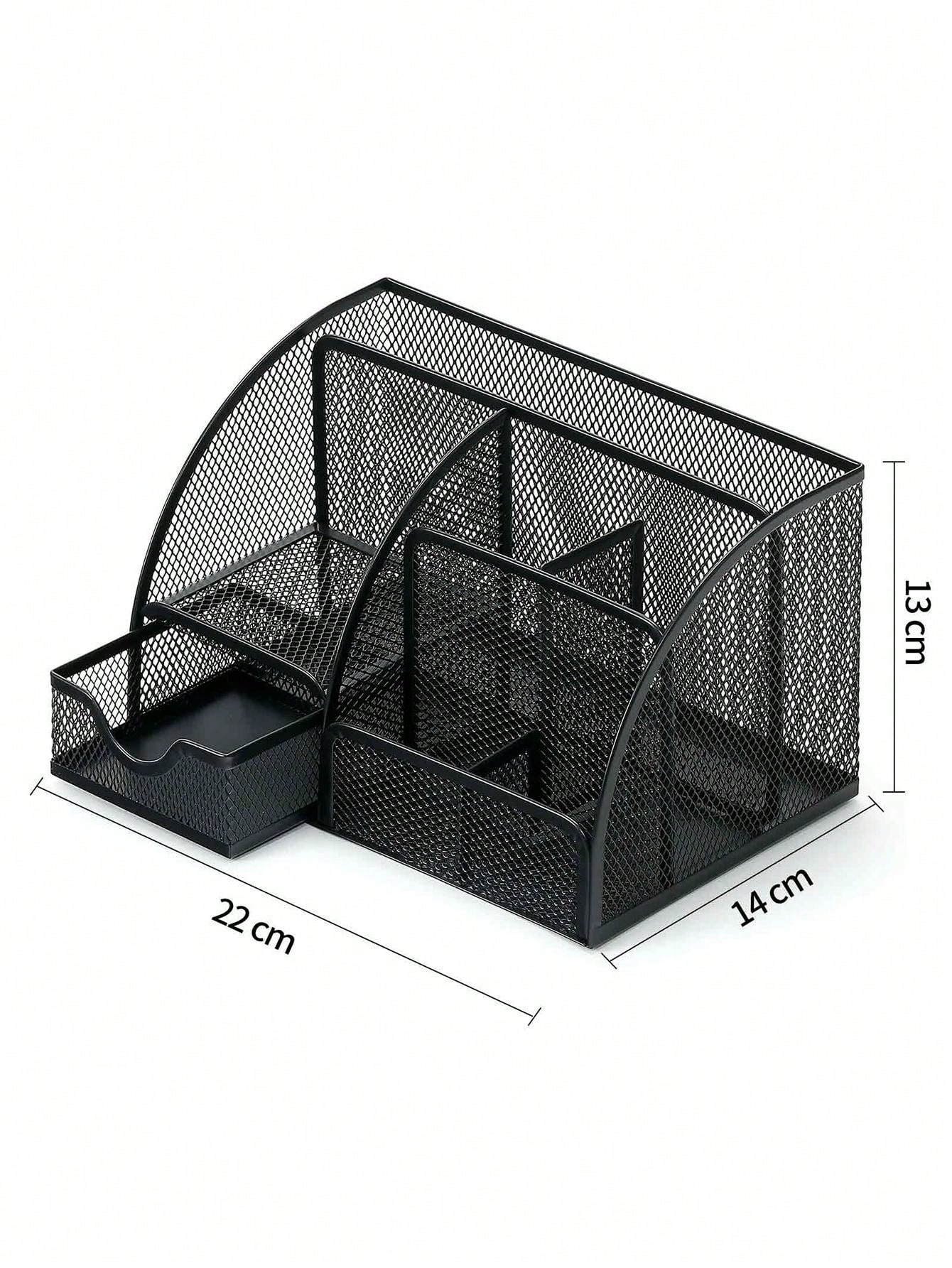 1 Pcs Desk Drawer Organizer, Classic Msh Design, Metal Pencil Holder ...