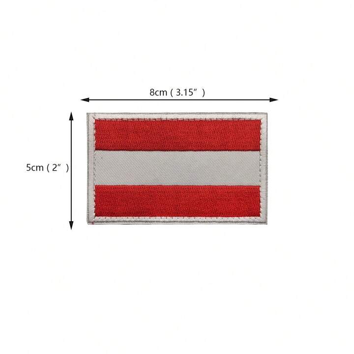 Austria Flag Patch | SHEIN