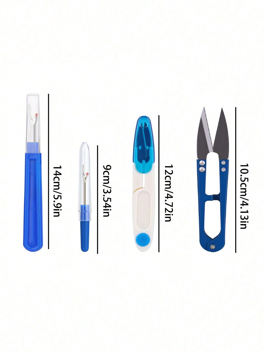 4pcs Sewing Ripper Kit, Including Colorful Sewing Thread Unpicker, Seam ...