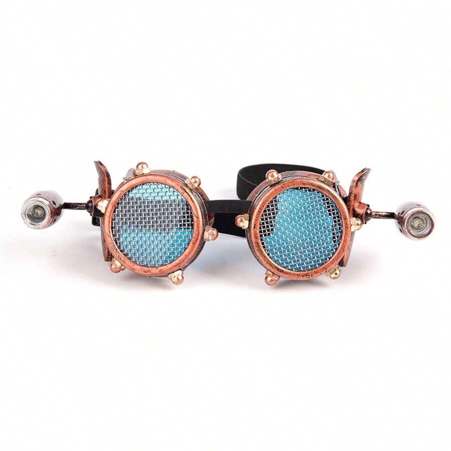 Kaleidoscope Glasses Rave Steampunk Goggles With Rainbow Crystal Glass ...